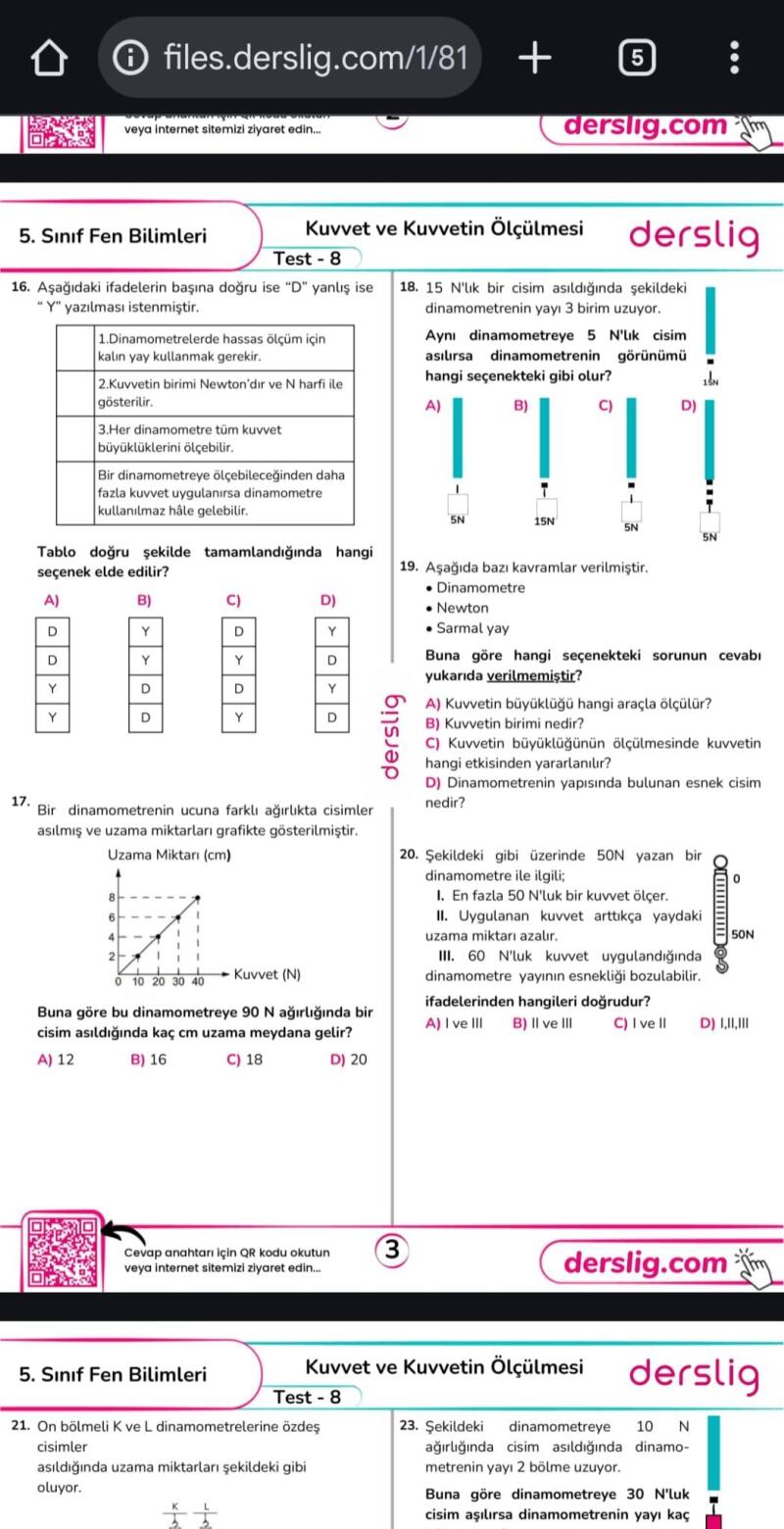 Soru & Cevap - Derslig